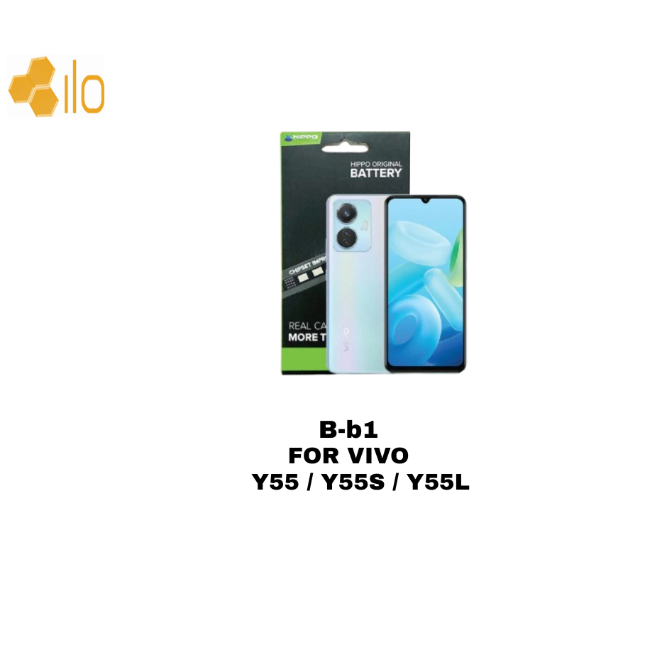 Jual Hippo Baterai VIVO B-B1 VIVO Y55 / Y55S / Y55L 2730mAh Battery ...