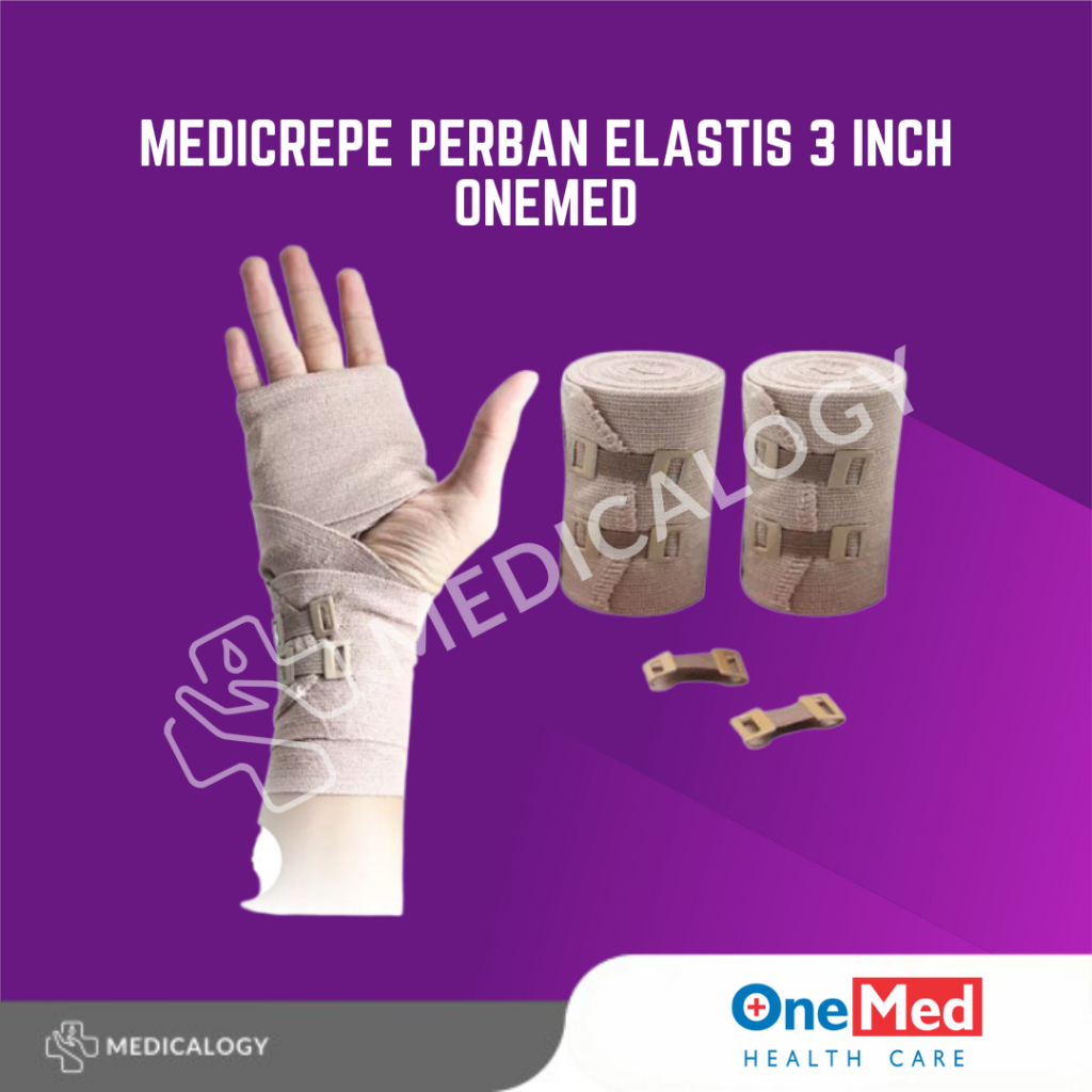 Jual Medicrepe Perban Elastis 3 Inch OneMed | Shopee Indonesia