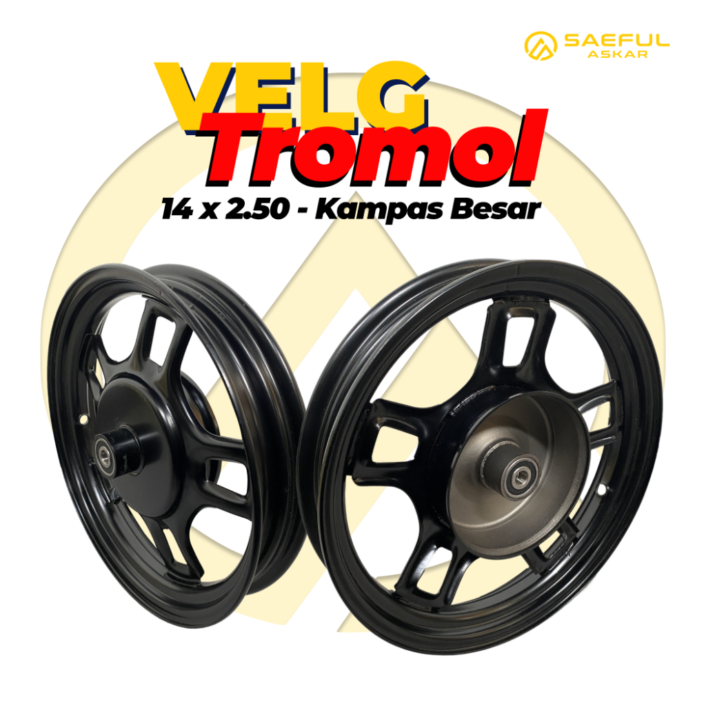 Jual Velg Set Veleg Ring 14 x 2.50 14 x 2.75 Sepeda Listrik Motor ...