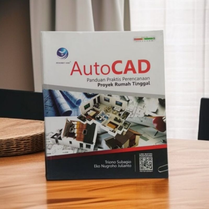 Jual Buku Autocad panduan praktis perencanaan proyek rumah tinggal ...