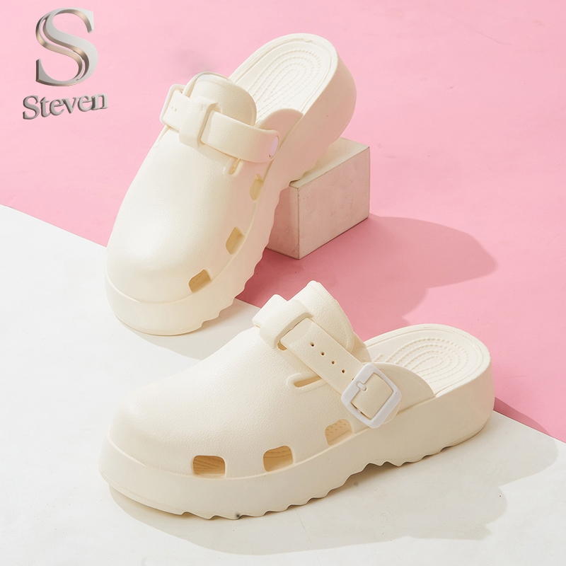 Jual Steven 2025 Sandal Wanita Model Clog Sendal Wanita Terbaru Wanita ...