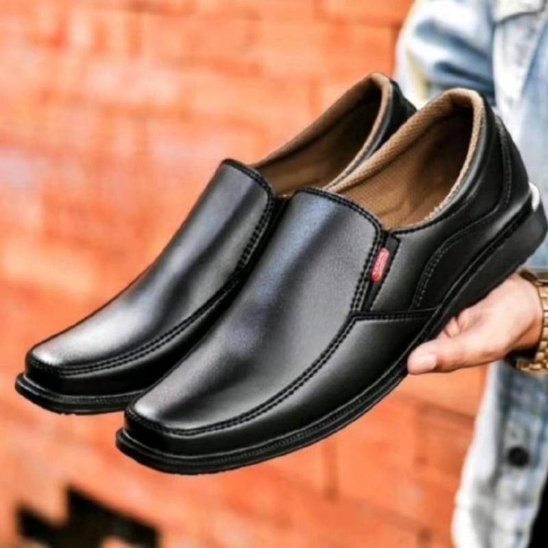 Jual Sepatu Pantofel Pria Sepatu Pantofel Hitam Pria Sepatu Pantofel Pria Sepatu Kulit Kerja ...