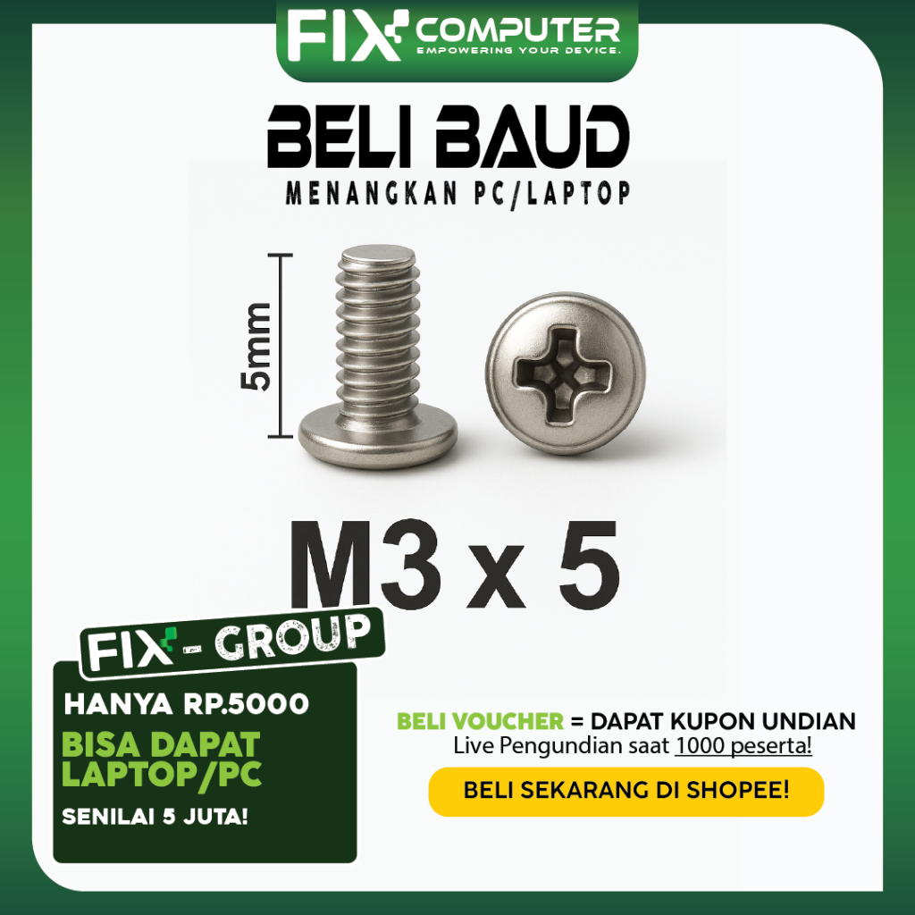 Jual Baut PC Komputer Satuan/Mainboard/baut Motherboard/Hardisk/HDD/SSD ...