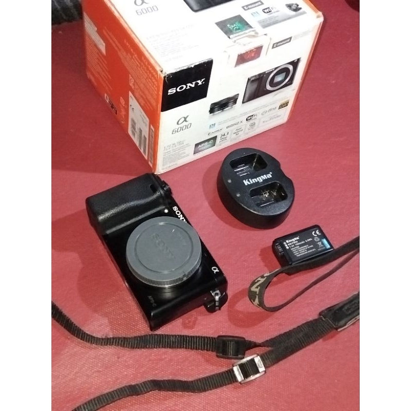 Jual bo sony a6000 fullset box | Shopee Indonesia