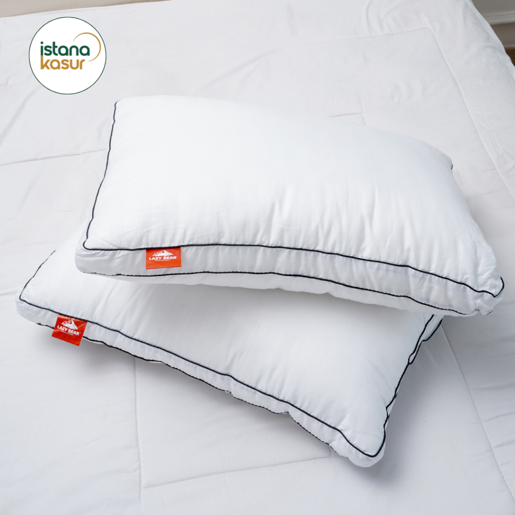 Jual Bantal Tidur Premium Lazy Bear Bundling isi 2pcs | Serat Bulu ...