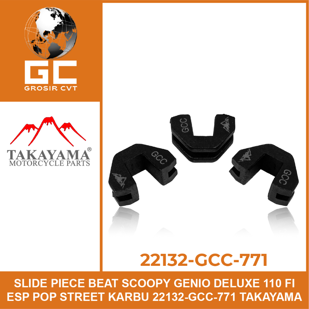 Jual Slider Slide Piece Beat Scoopy Vario Genio Deluxe Spacy 110 Karbu ...