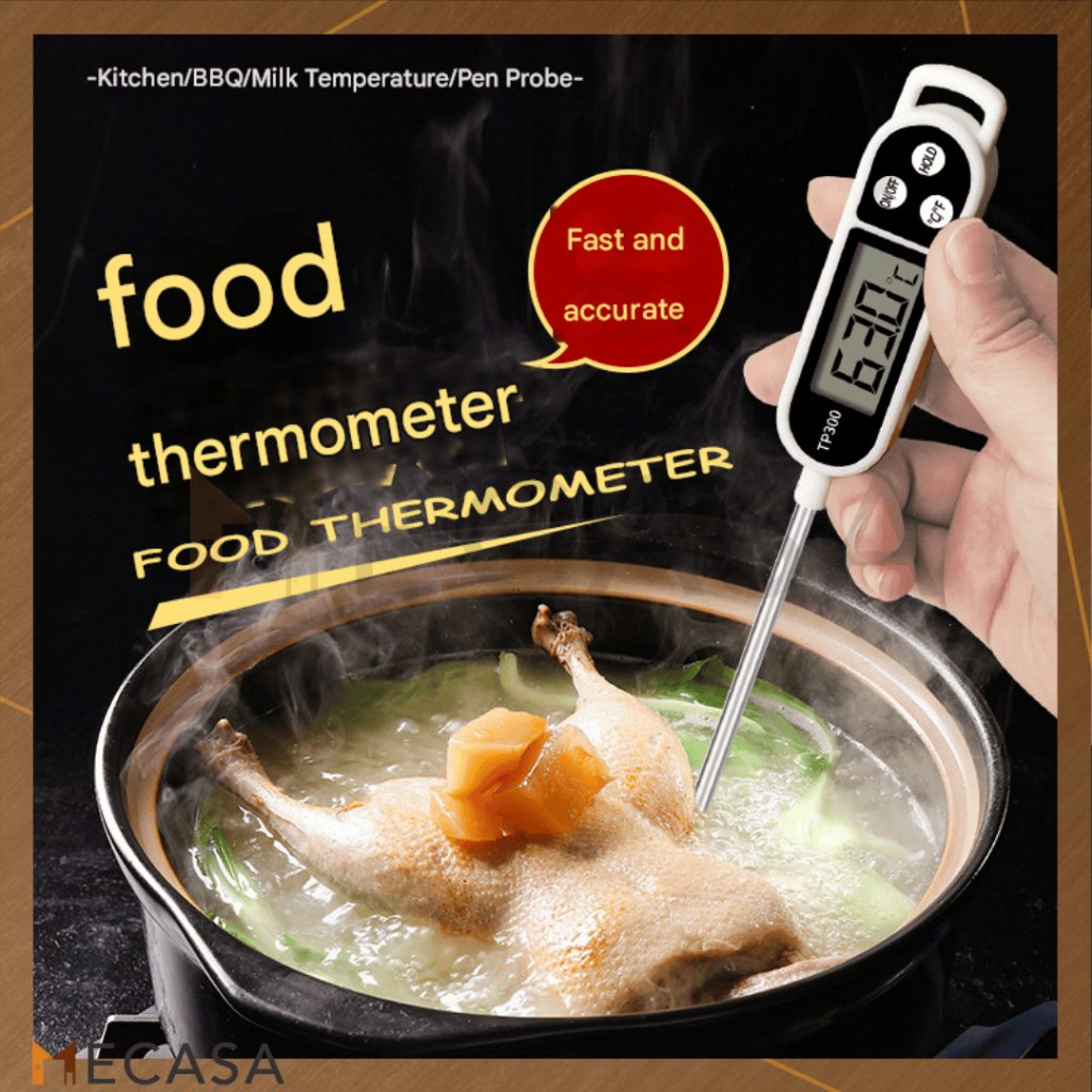 Jual Termometer Masak Pengukur Suhu Makanan Air Elektronik Termometer ...