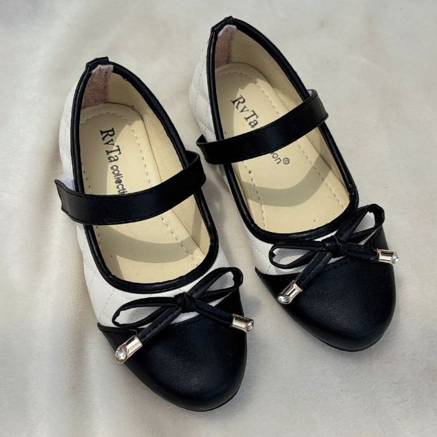 Jual sepatu balet flatshoes anak wanita couple hak datar sepatu formal ...