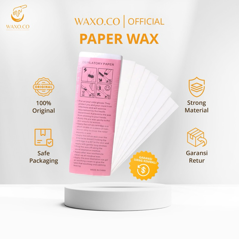 Jual GROSIR Kertas Waxing / Paper Wax / Strip Kain Pencabut Bulu (Isi 50 pcs / Ecer Tanpa Seal ...