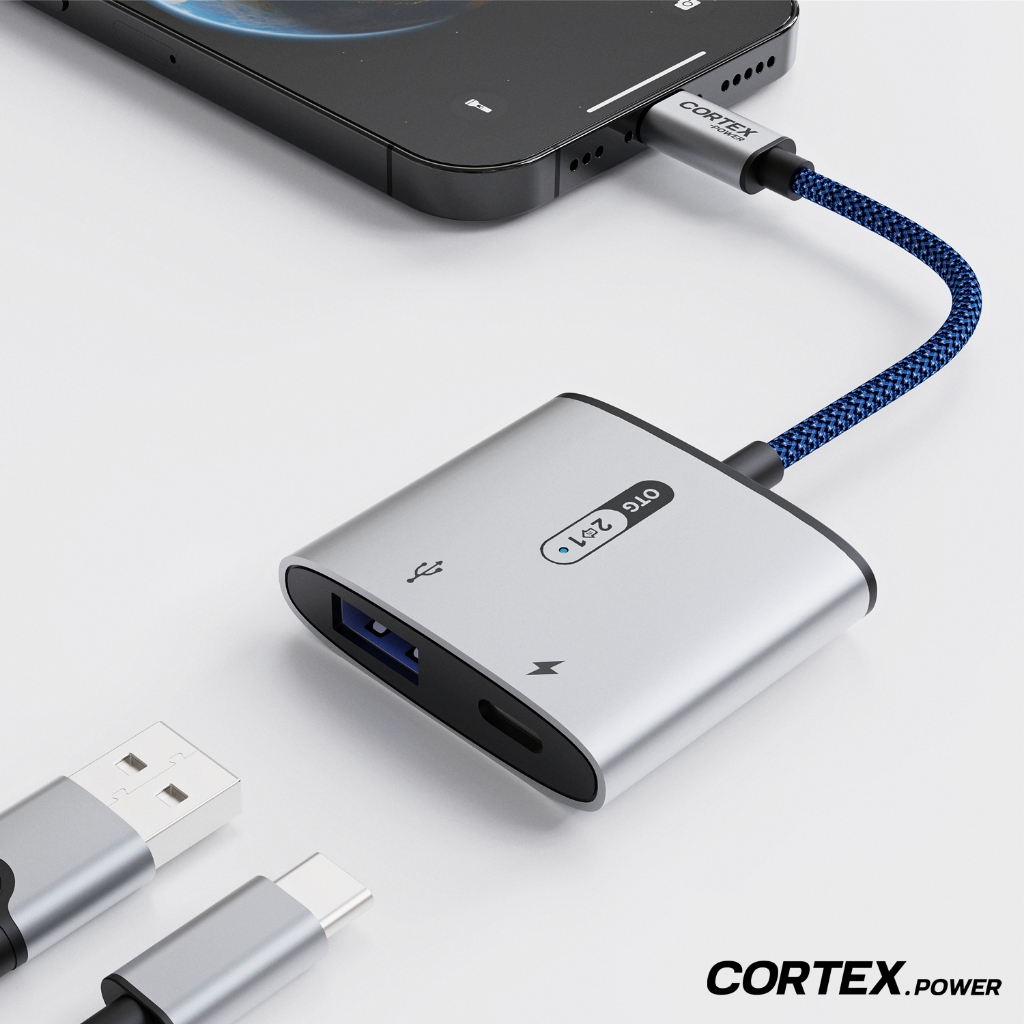 Jual Cortex Power - MH366 Type-C To USB 3.0 OTG Soundcard + 60W ...