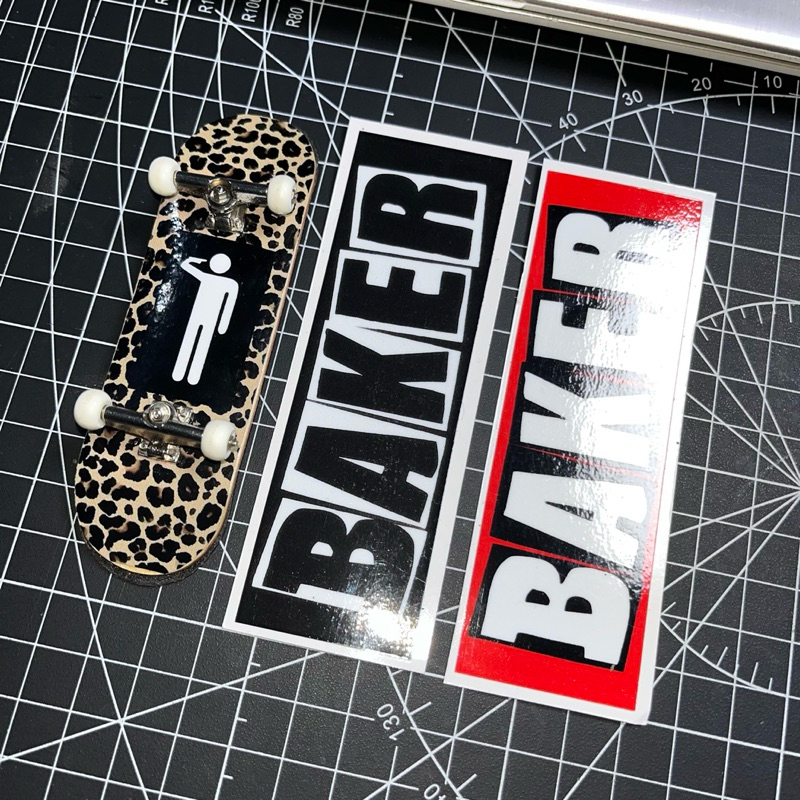 Jual FINGERBOARD DECK VINYL | BAKER | Shopee Indonesia