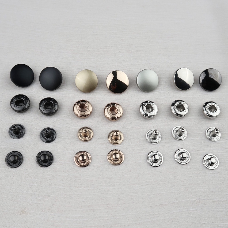 Jual Kancing Cetet Mewah Gold Silver Abu Hitam Ecer Gloss Doff Matte ...