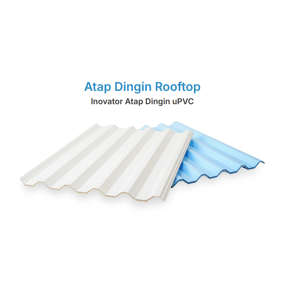 Jual ATAP UPVC ROOFTOP I - SERIES DOFF DOUBLE LAYER | Shopee Indonesia