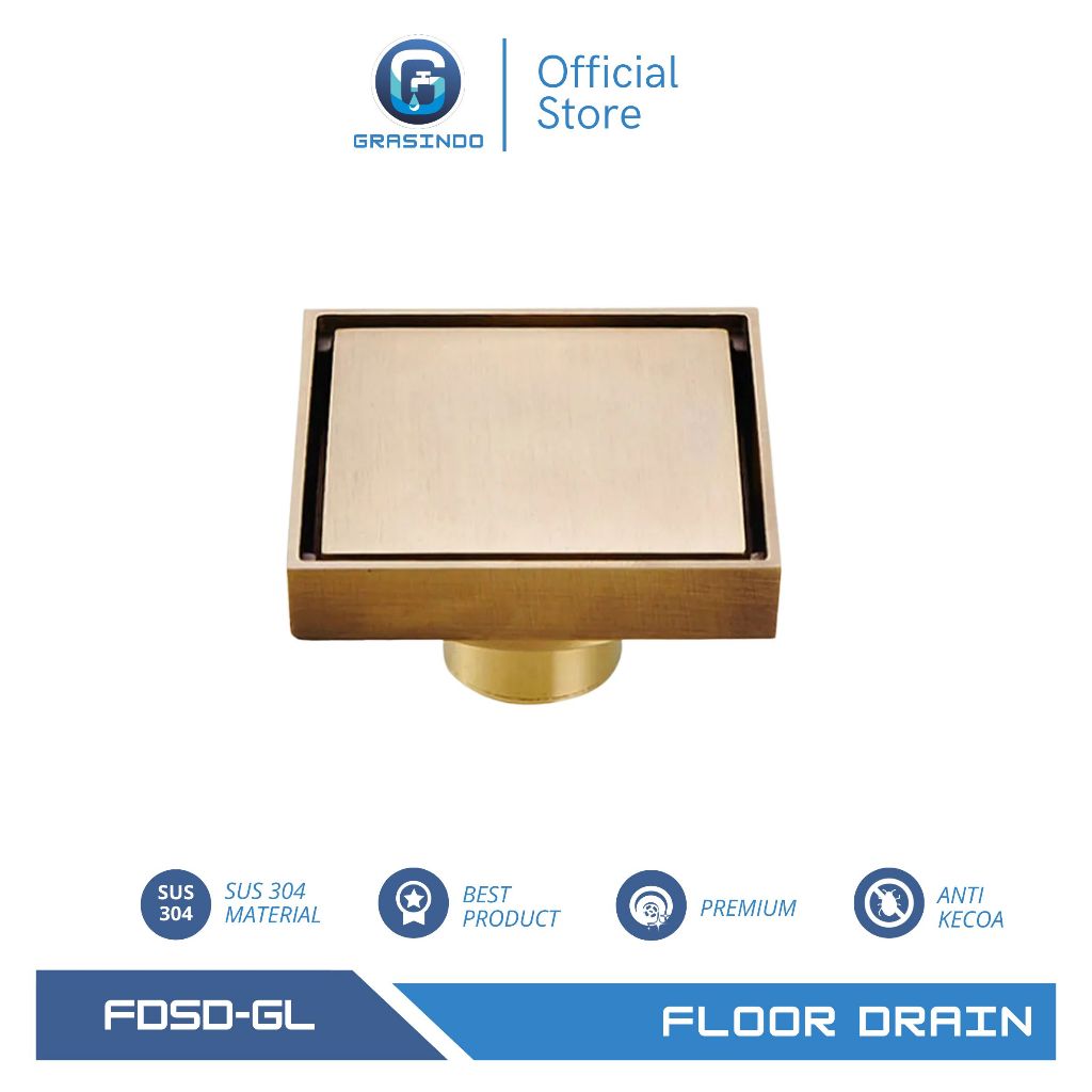 Jual Floor drain smart / Floor drain gold / Smart drain / Saringan got ...