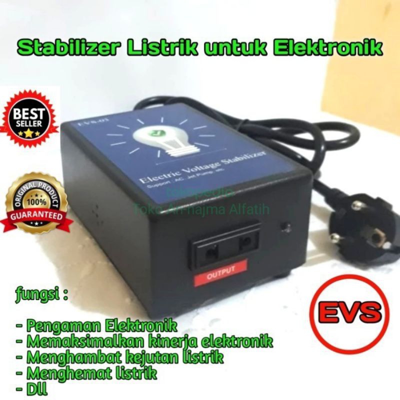 Jual Stabilizer Tegangan Listrik EVS Original | Shopee Indonesia