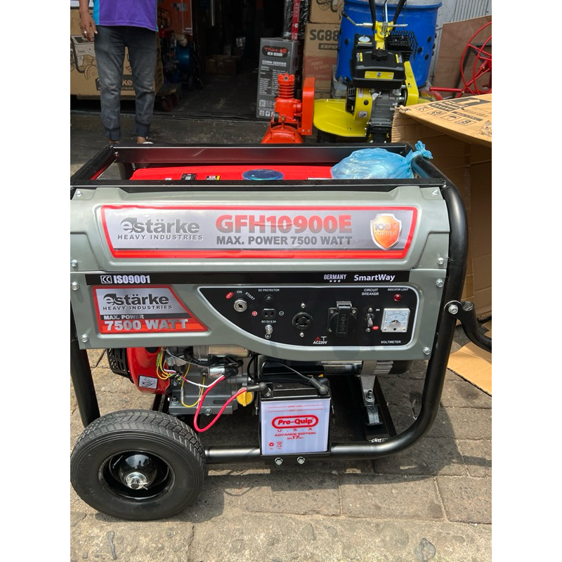 Jual Generator listrik bensin 7500 watt STARKE GFH 10900 E / Genset ...