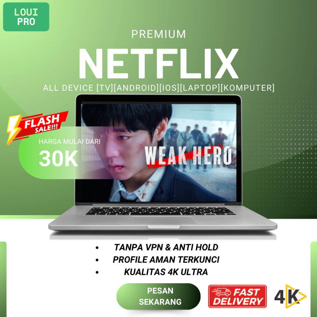 Jual NETFLIXX PREMIUMM PRIVATE 1-3BULAN BERGARANSI 4K UHD | Shopee Indonesia