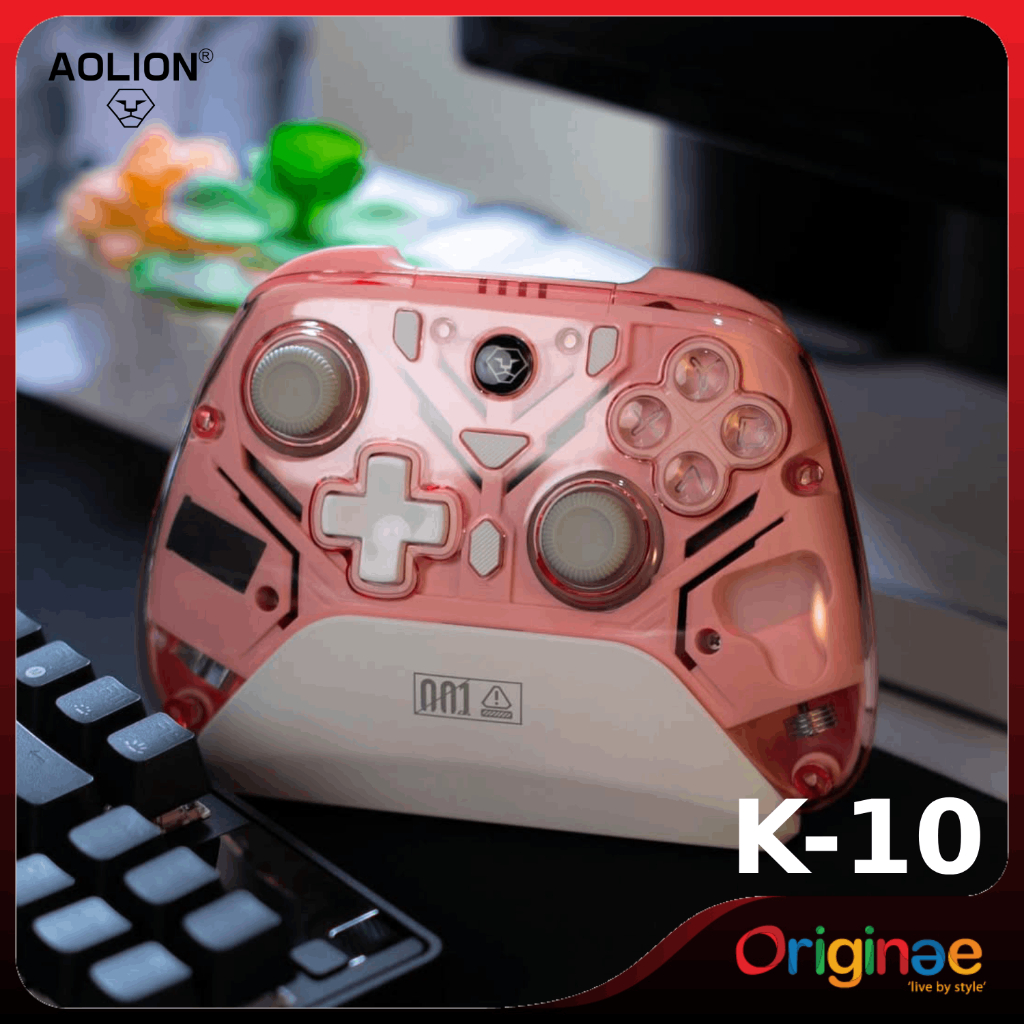 Jual Aolion K10 Gamepad Controller Wireless Double Hall Rocker 1000hz ...