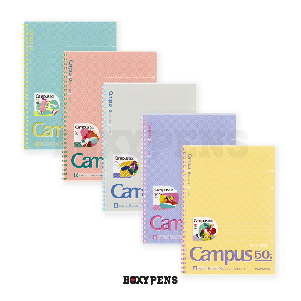 Jual Kokuyo Campus Soft Ring Notebook Limited Edition - 6mm Dotted Line ...