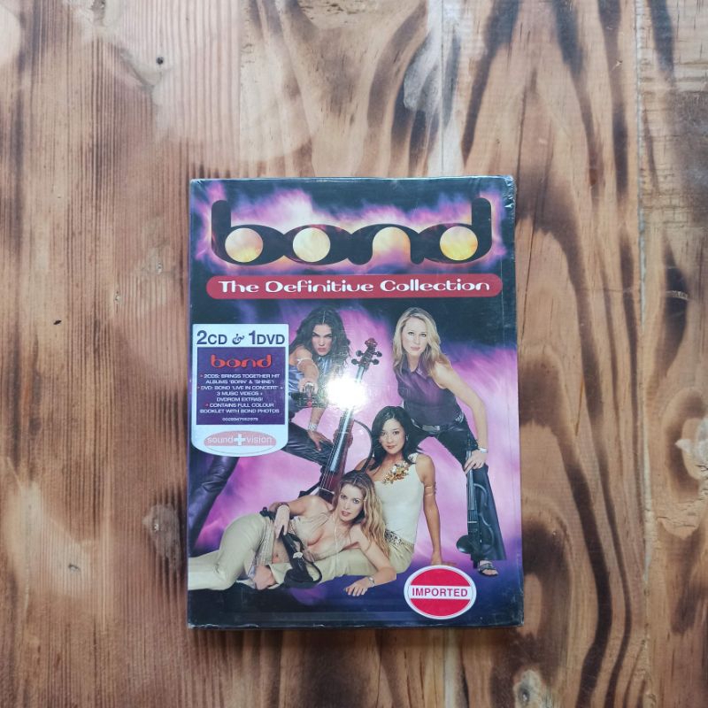 Jual CD+DVD Bonds- Definitive Collection Segel | Shopee Indonesia