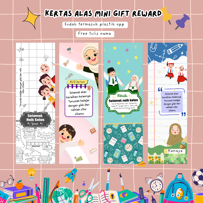 Jual Alas Mini reward/ Alas Mini Gift/ Kertas Alas Mini Gift/Mini Gift ...