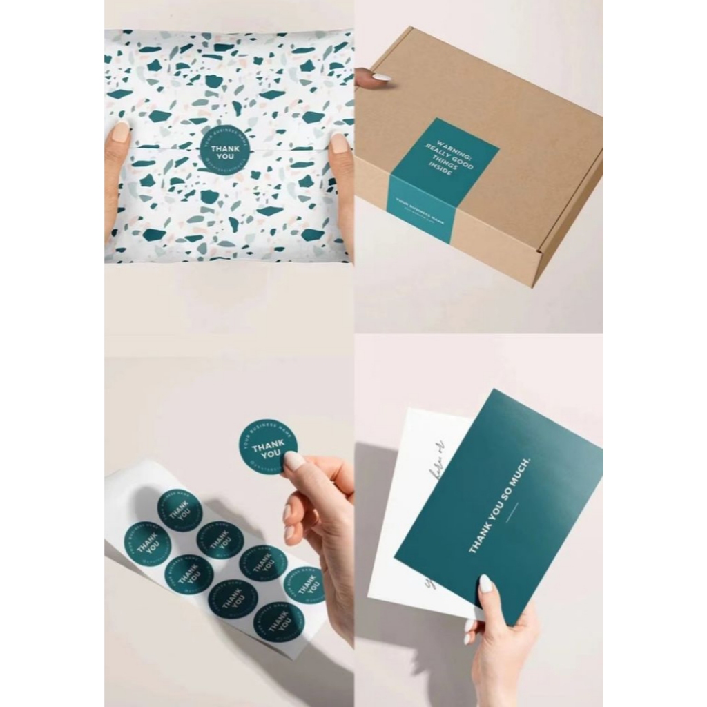 Jual Stiker Segel Custom Box Packing | Cetak Seal Sticker Thank You ...