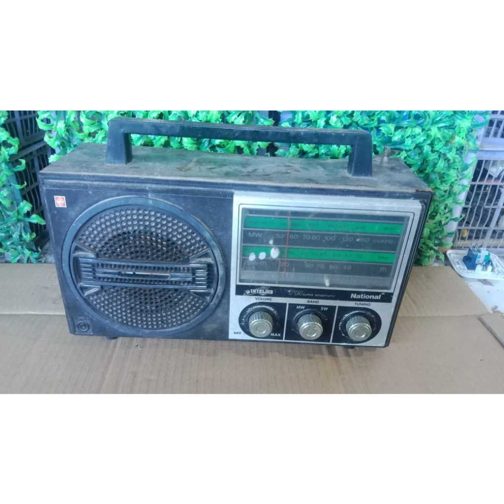 Jual radio jadul rusak kuno antik vintage national langka kolektor ...