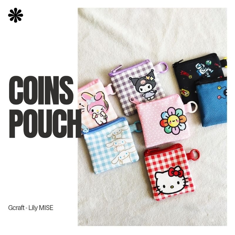 Jual couns pouch - pouch koin - dompet koin - dompet mini - dompet ...