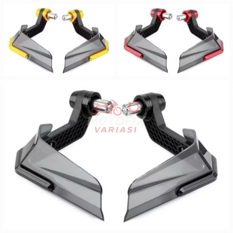 Jual Handguard Stang CNC Plus Cover Plastik Matic Bebek Trail D-Tracker ...