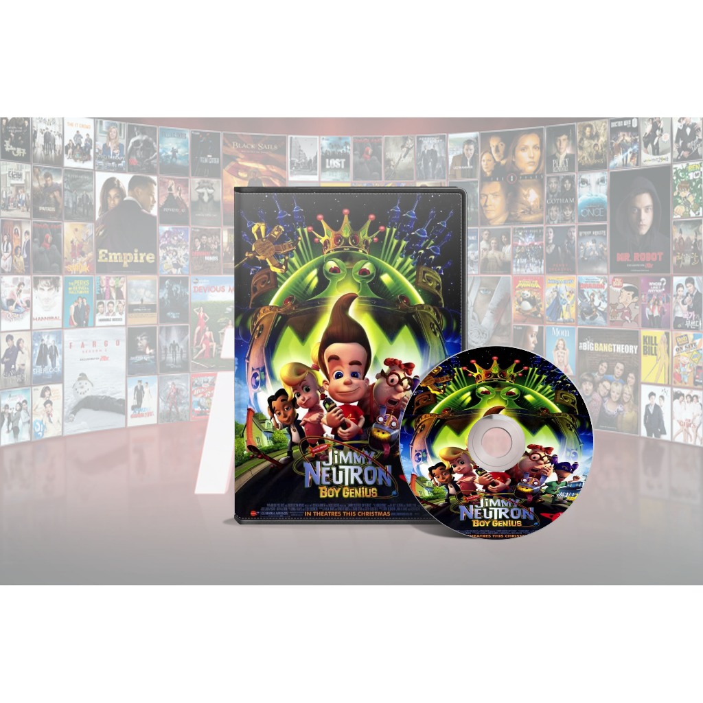 Jual DVD Film Animasi Jimmy Neutron Boy Genius (2001) | Shopee Indonesia