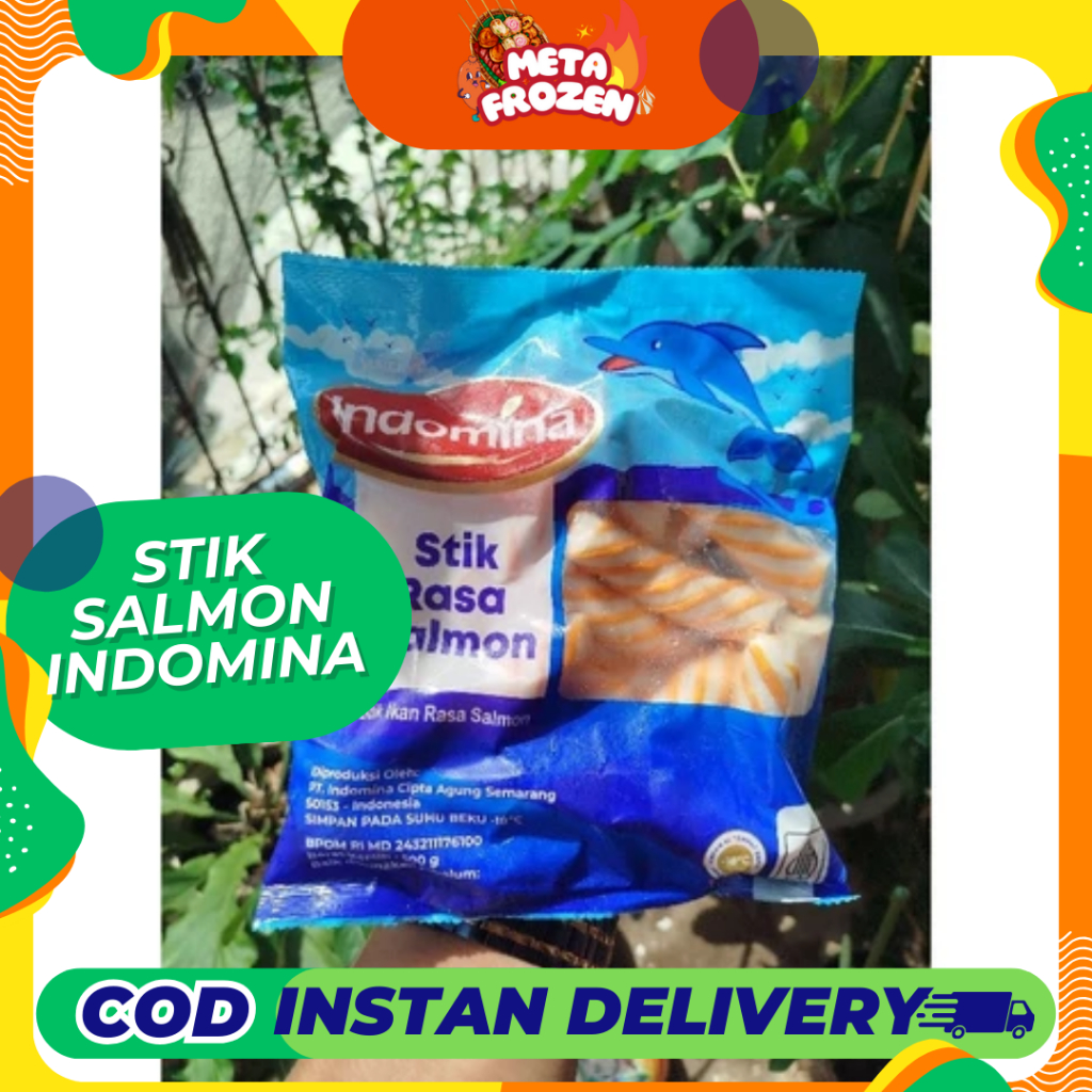 Jual Indomina Stik Ikan Rasa Salmon 500g – Camilan Ikan Praktis, Gurih ...