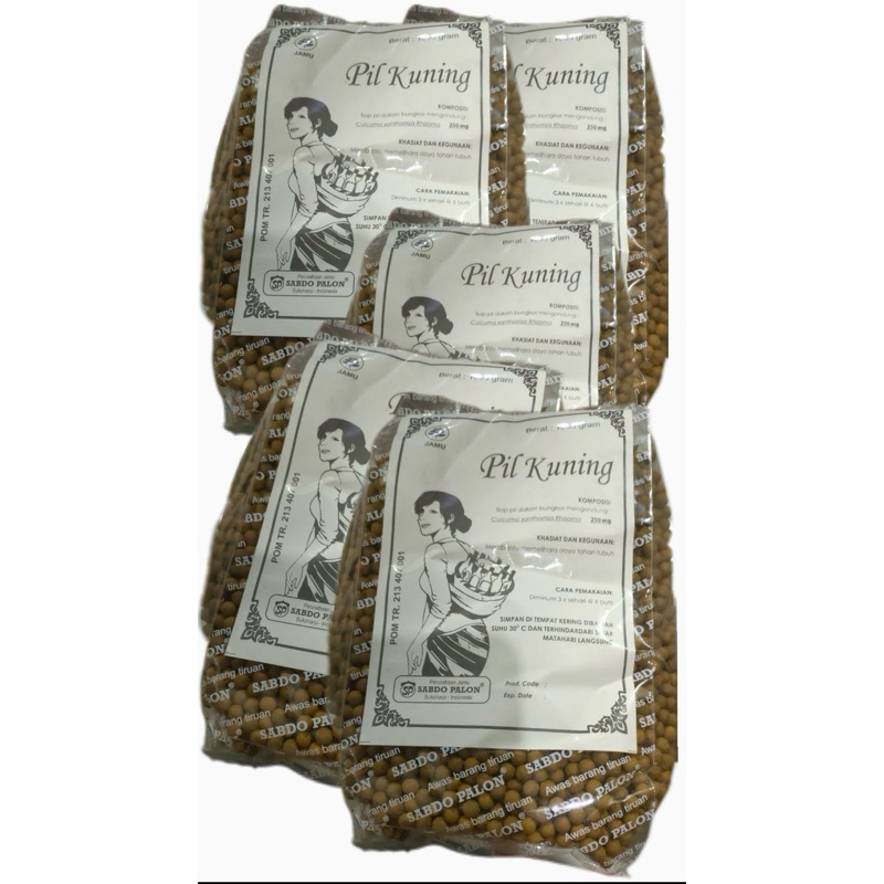 Jual Jamu pil kuning SABDO PALON original 1kg | Shopee Indonesia