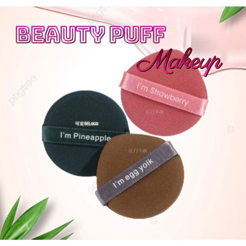 Jual Cushion Sponge Makeup Spon Bedak | Shopee Indonesia