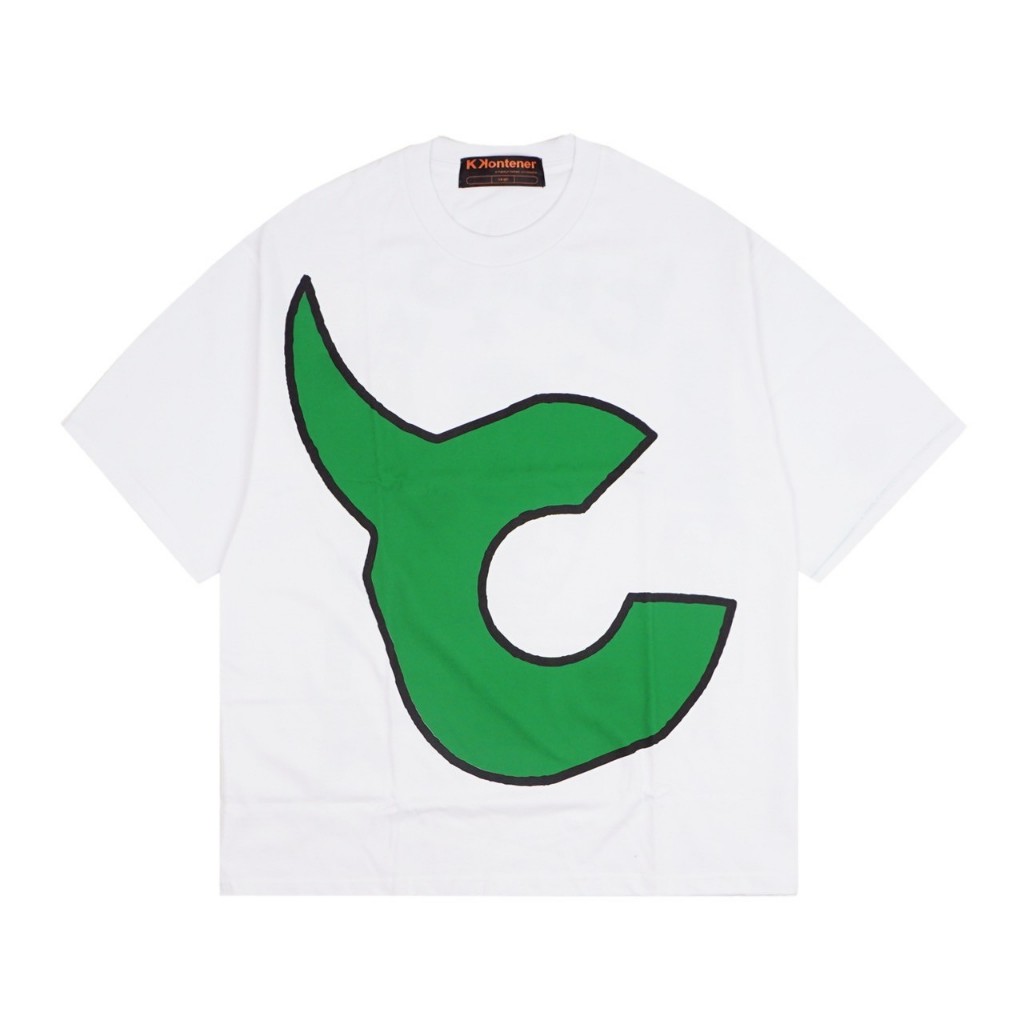 Jual Kaos lengan pendek dengan pola oversize fit CHROMAKOPIA WHITE ...