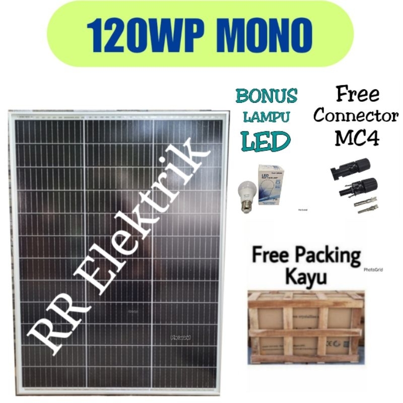 Jual Solar Panel Solar Cell Panel Surya GH 120wp Mono 120wp ...