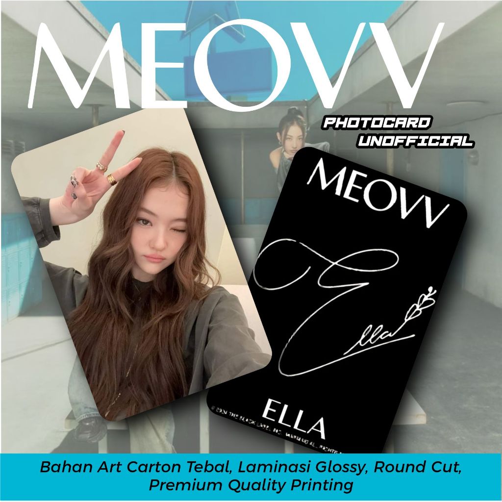 Jual PHOTOCARD 25 PCS MEOVV ELLA NARIN GAWON SOOIN ANNA PC KARTU FOTO ...