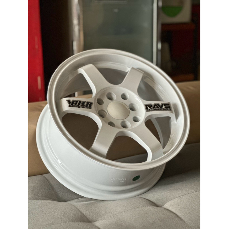 Jual Velg TE37 White R15 Lebar 6,5 Kondisi Baru | Shopee Indonesia