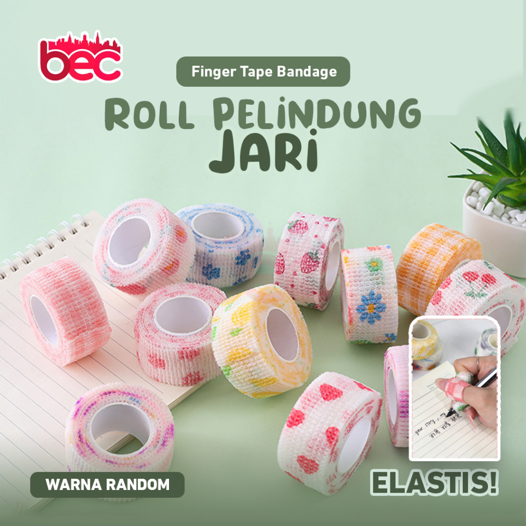 Jual [BEC] Roll Pelindung Jari - Finger Tape Bandage Motif Lucu ...