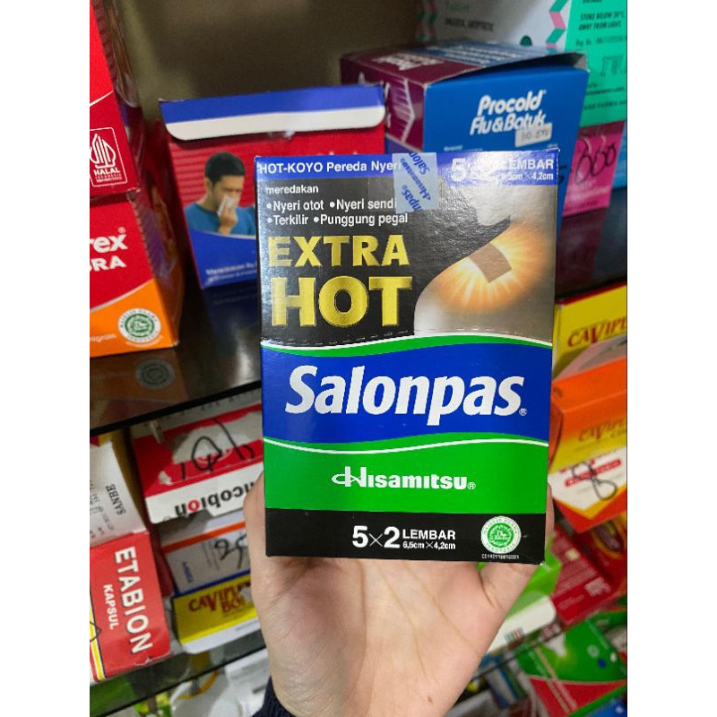 Jual Koyo Salonpas Extra Hot box isi 10 sachet | Shopee Indonesia