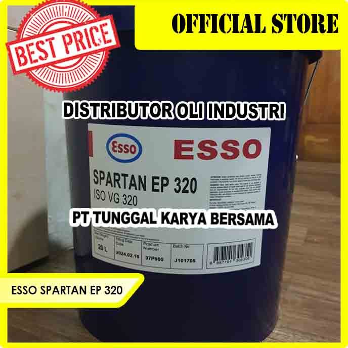 Jual ESSO TERESSO 320 ( Ready Stock - 20 Liter ) | Shopee Indonesia