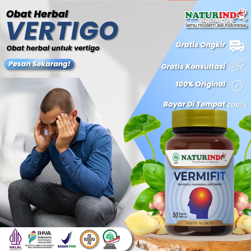 Jual Obat Sakit Kepala Vertigo Pusing Herbal Sakit Kapala Belakang ...