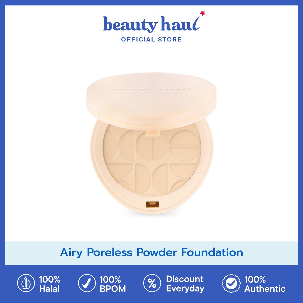 Jual DEAR ME BEAUTY Airy Poreless Powder Foundation - Powder Foundation ...