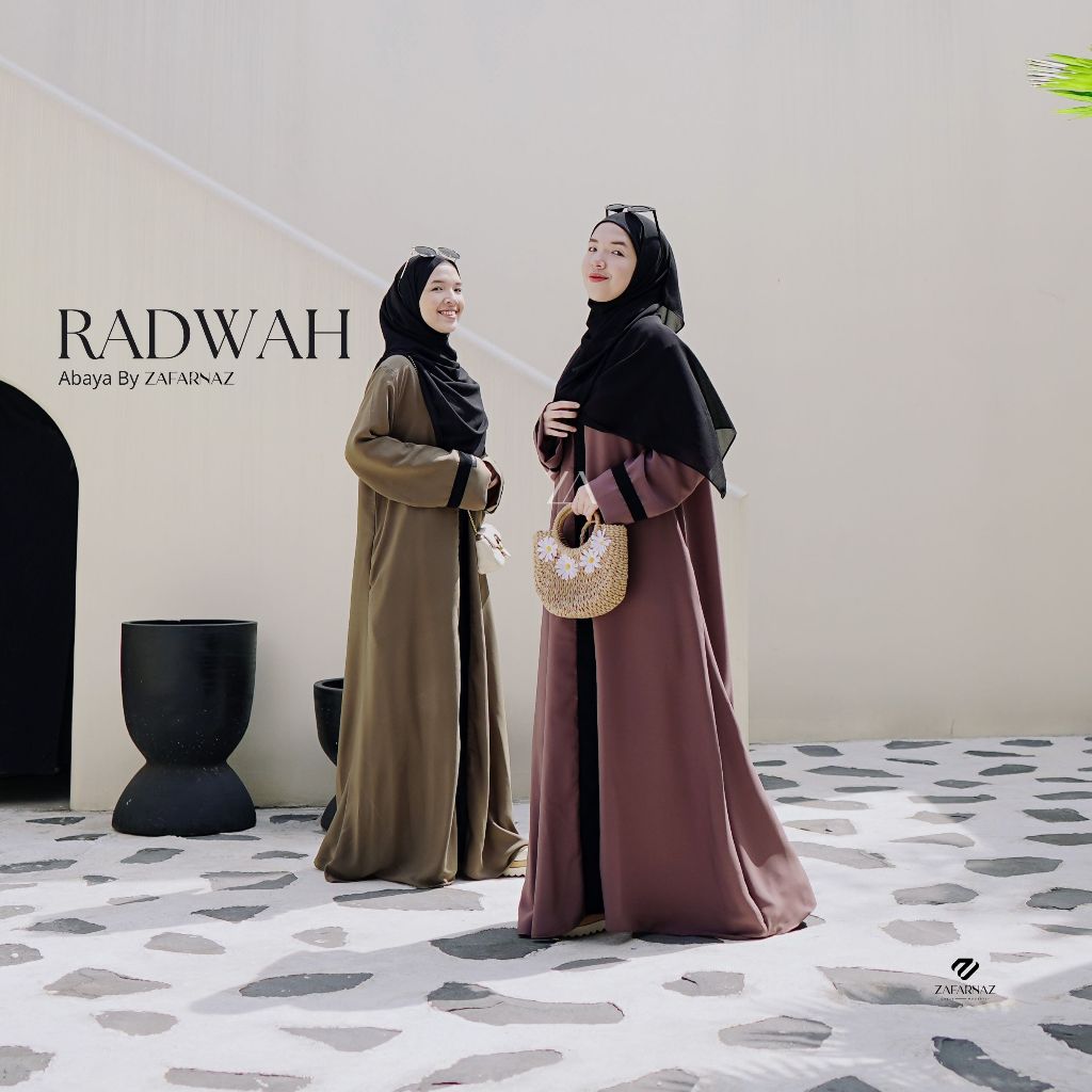 Jual Zafarnaz | Radwah Series | Abaya Wanita Muslim Mewah Simple Syari ...