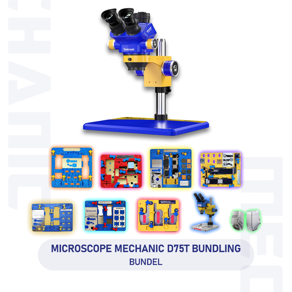 Jual MICROSCOPE MECHANIC D75T BUNDLING: PCB HOLDER MR7 / IX3 / MR5 ...