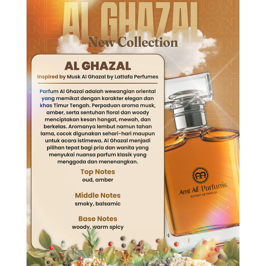 Jual Al Ghazal Inspired by Ami Ali Parfum's | Shopee Indonesia