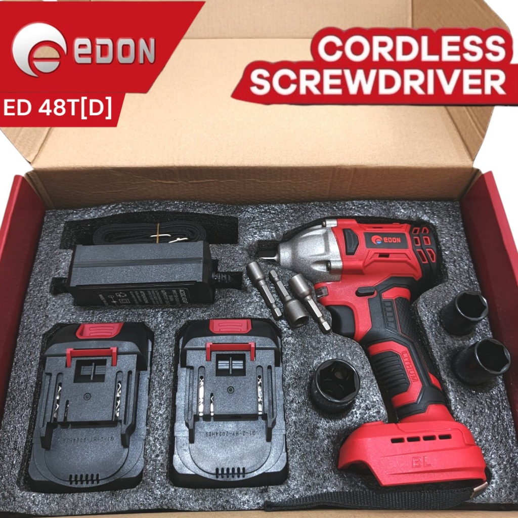 Jual Mesin Bor Obeng Buka Baut ED48T 48 Volt/IMPACT EDON ED-48T/ED-48T ...