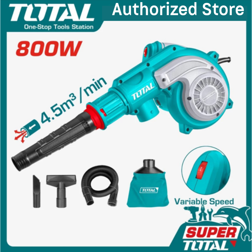 Jual Mesin Aspirator Blower TOTAL TB8036 Penyedot Debu Mesin Blower ...