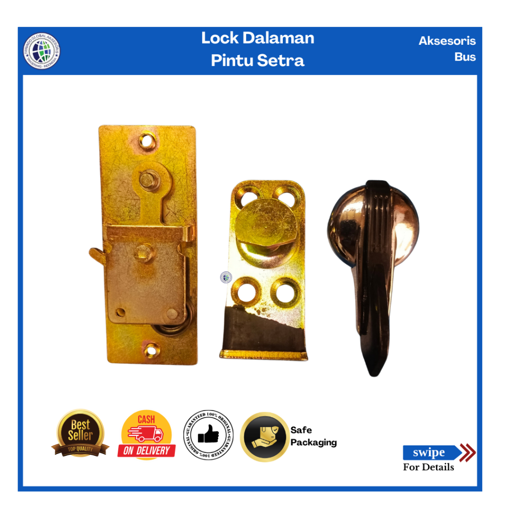 Jual Lock Dalaman Handle Pintu Bus/Kuncian Dalam Handle Pintu Neoplan ...