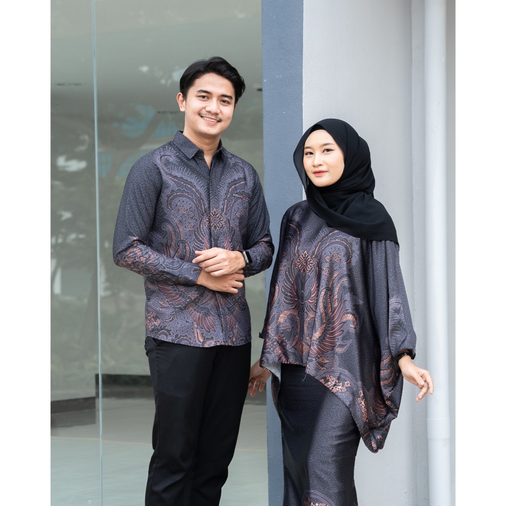 Jual Laskala Batik Premium Nakula Couple Set Batik Pria dan Wanita | Shopee Indonesia
