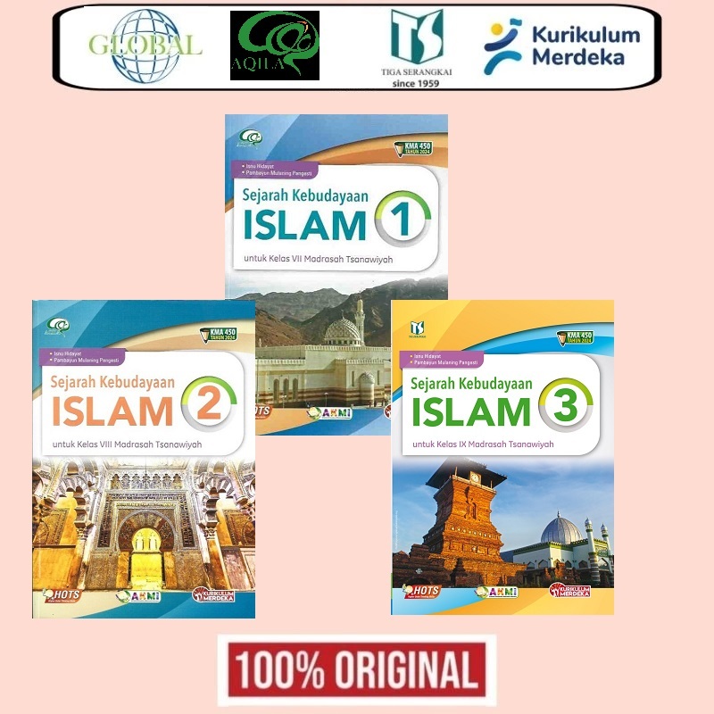 Jual Buku SKI SMP/MTS / SKI Kelas 7 8 9 SMP/MTS / Kurikulum Merdeka / Sejarah Kebudayaan Islam ...